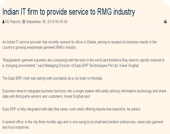 News & Events - Eazyerp